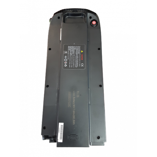 Batterie vélo Toplife porte bagage 36V 10Ah