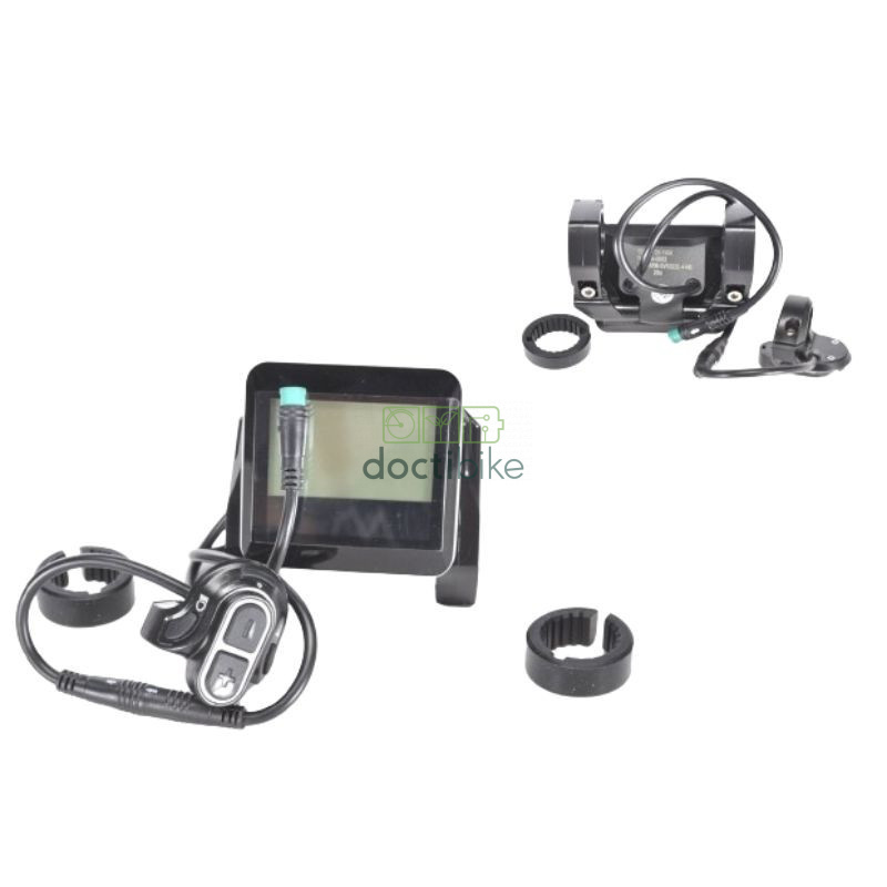 Ecran LCD, 4 niveaux d assistance, central avec remote, 26" noir