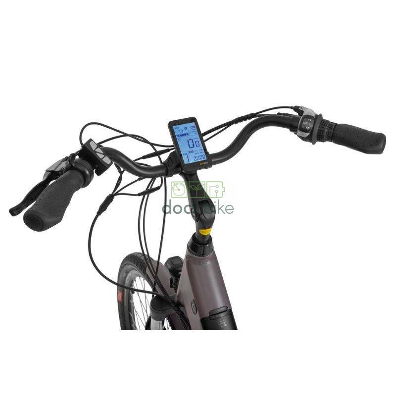 Ecobike X-City Coffee 19" electric bike - 522Wh or 630Wh battery