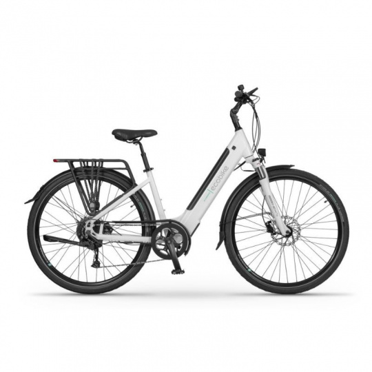 Ecobike X-Cross White - 504Wh or 630Wh battery - 17" or 19" electric bike