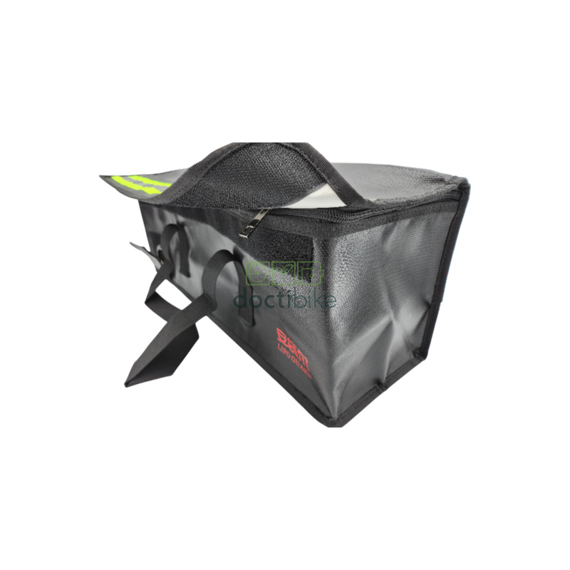 Electric bike battery safety bag