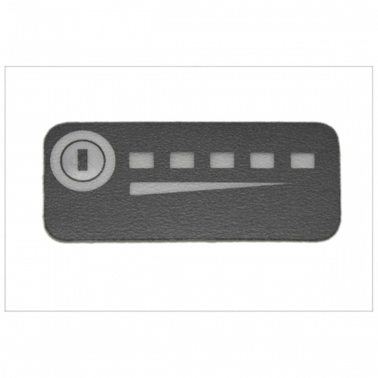 Set of on/off stickers for Classic+ luggage rack batteries