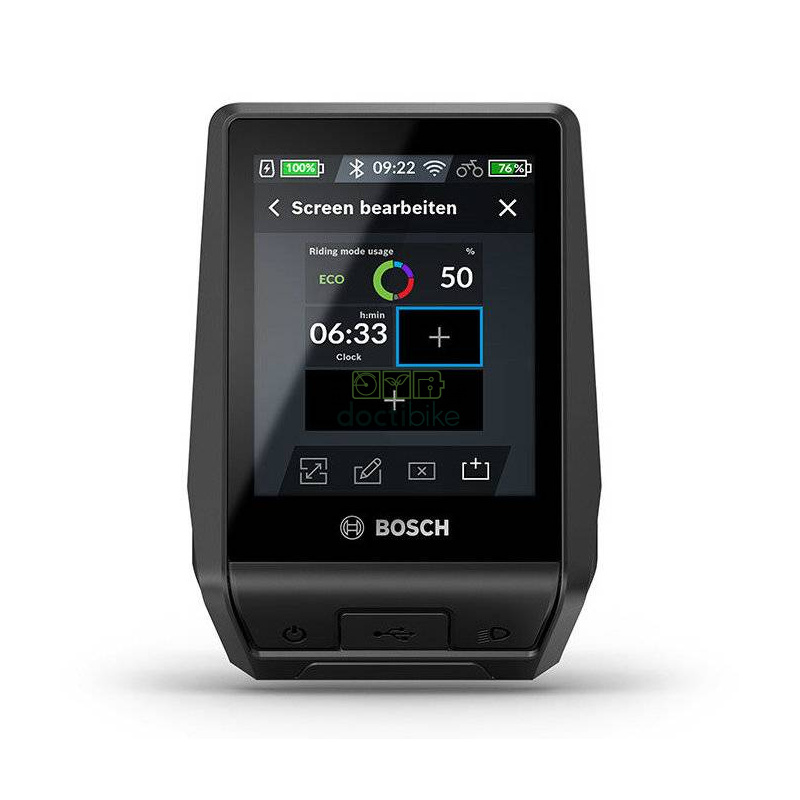 Nyon anthracite on-board computer